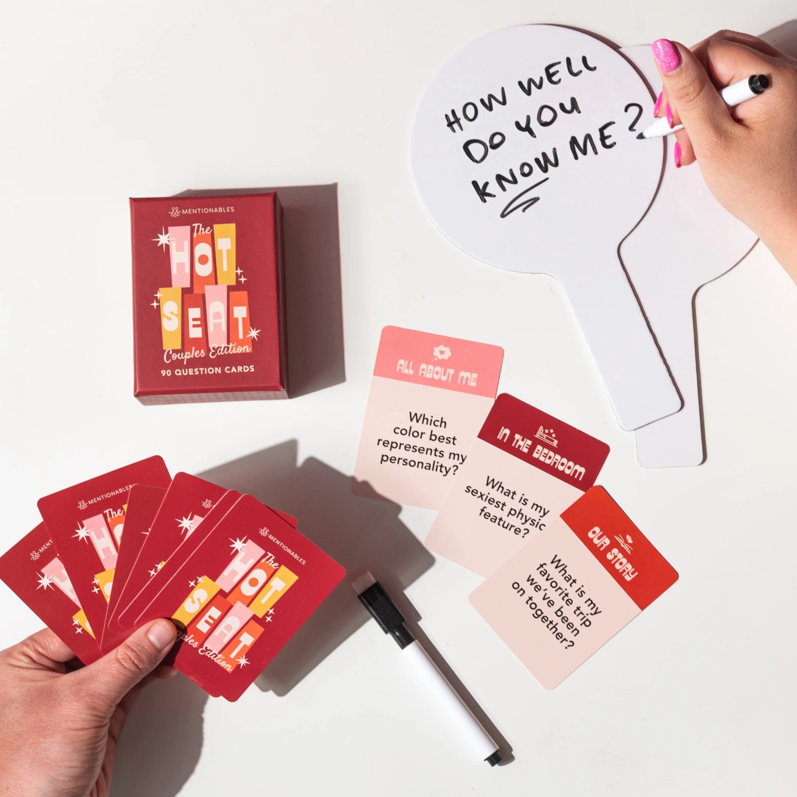 The Hot Seat Game - Couples Edition | Mentionables